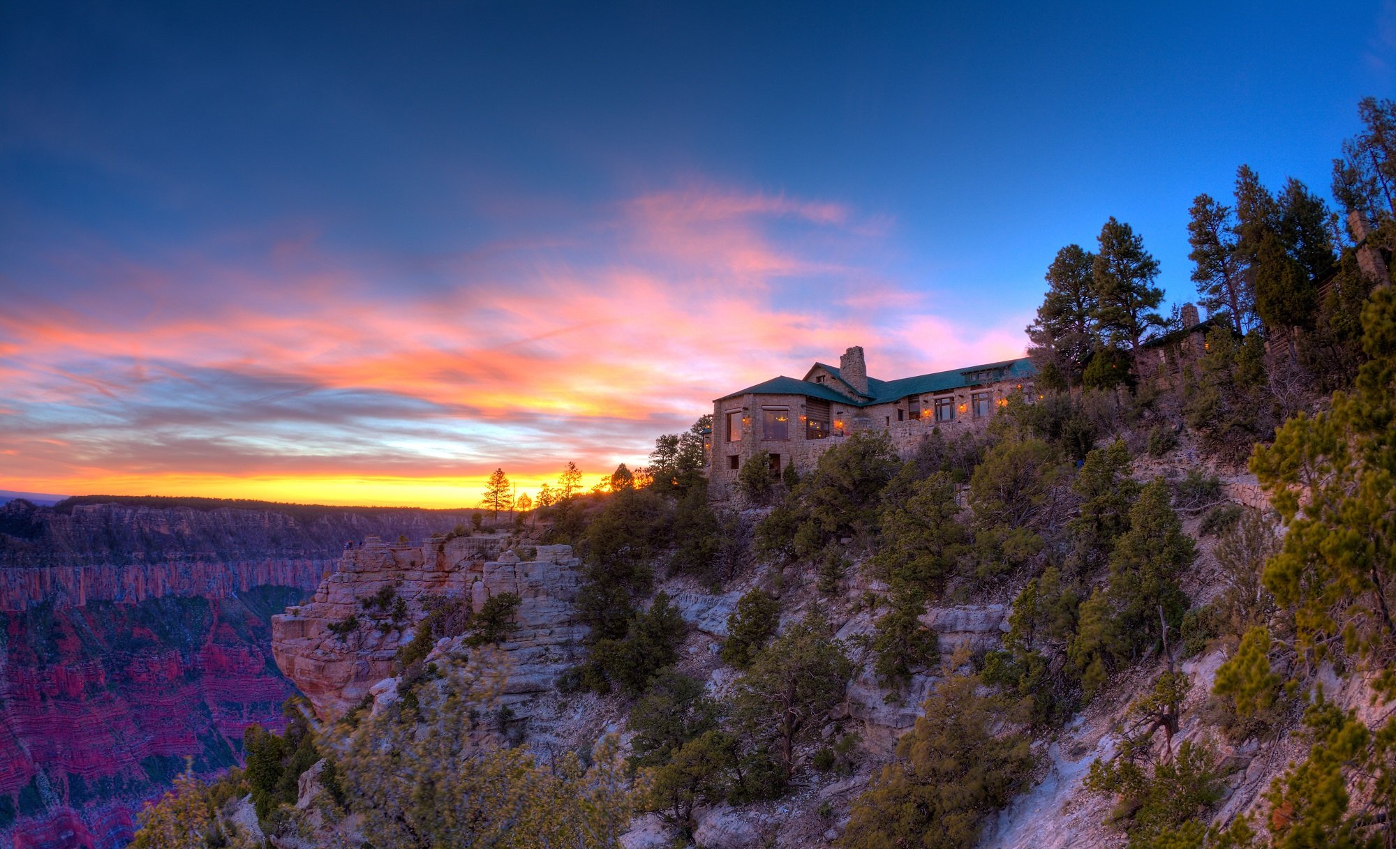 HOTELS GRAND CANYON → 6 mooiste hotels bij de Grand Canyon